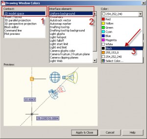 CAD ТайниБял или черен фон? | AutoCAD уроци
